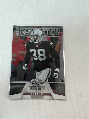 DeMarcus Van Dyke 2011 Certified New Generation Rookie Card #175 Serial ...