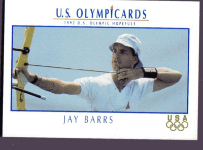 1992 Impel U.S. Olympic Hopefuls #1 Jay Barrs Team USA | eBay