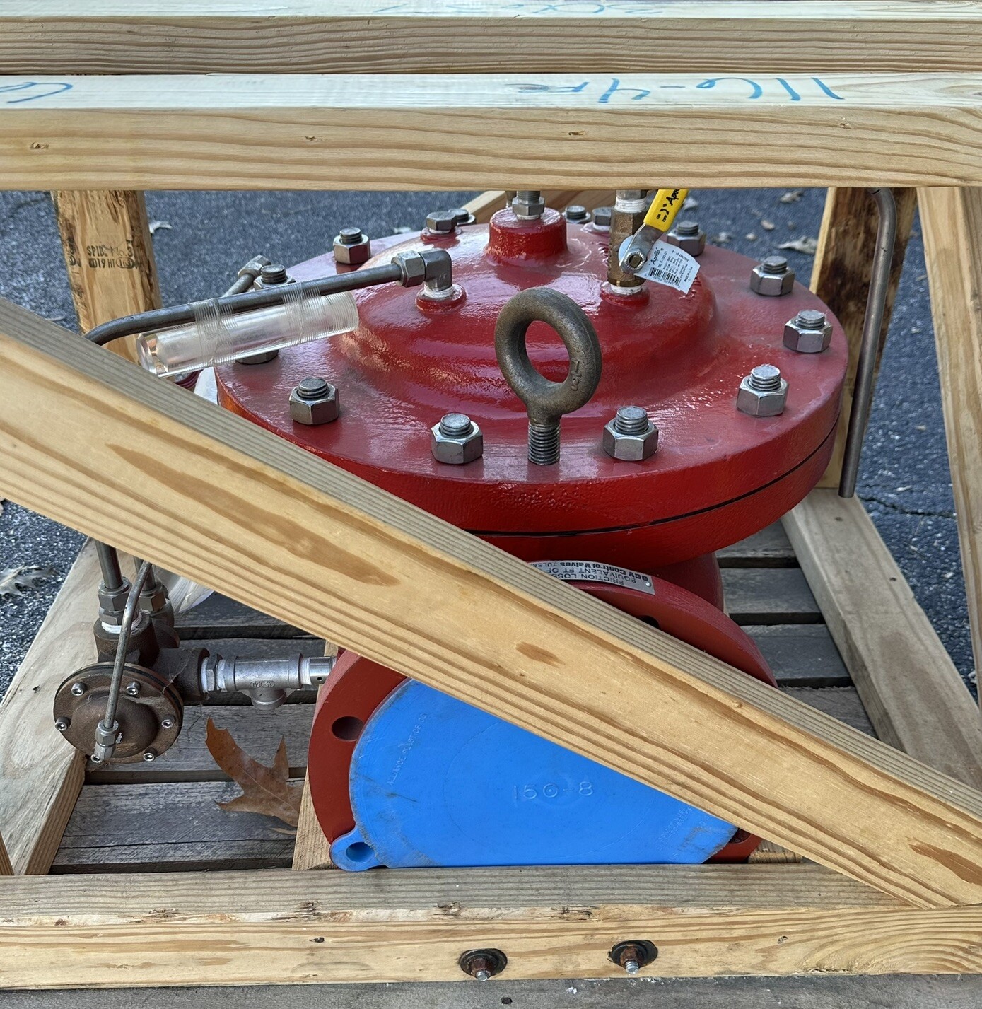 OCV DELUGE VALVE 8" 116-4FC New In Crate NEMA 4X Solenoid Hydraulic | eBay