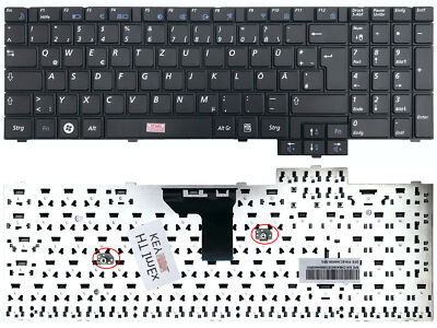Deutsche - Schwarz Tastatur Keyboard kompatibel für Samsung NP-R523 ...