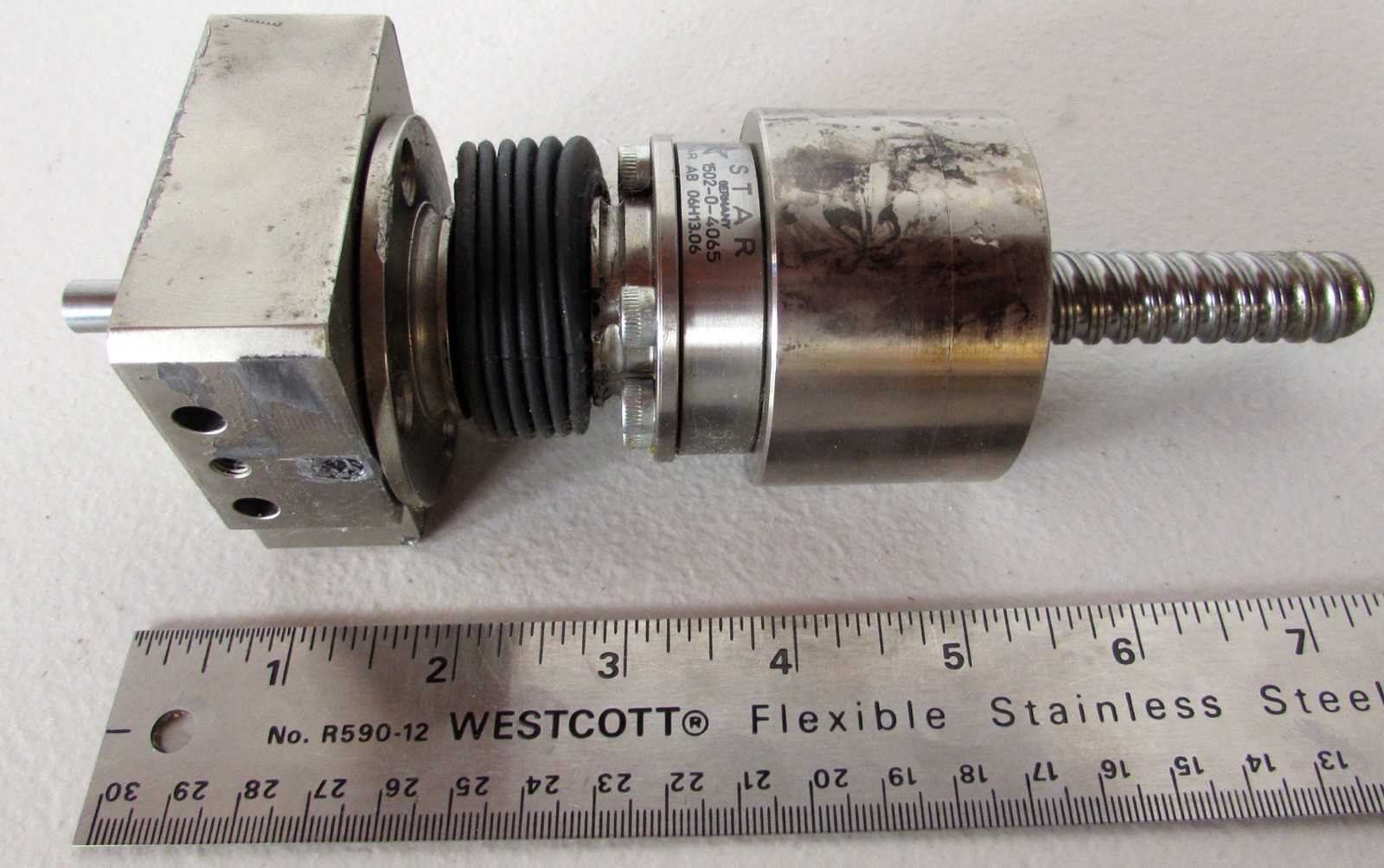 Star Rexroth Ballscrew Assembly Lot 1502-0-4065 AB 06H13.06 Germany for ...