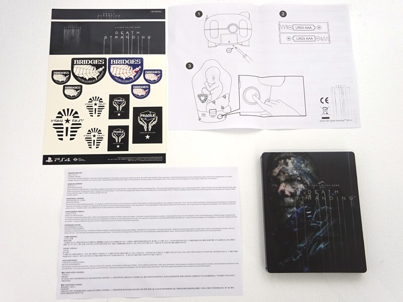 Death Stranding Collector's Edition e PS4 Game Doll Case BB Pod Figure ...