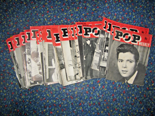 Vintage Pop Weekly Magazines from 1963 and 1964 - large collection ...
