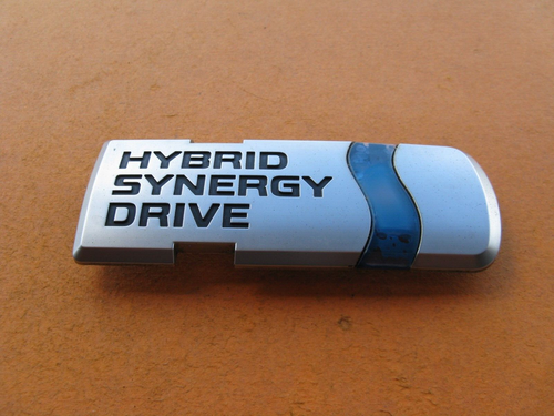 10 11 12 13 14 15 TOYOTA PRIUS HYBRID REAR LID GATE EMBLEM LOGO BADGE ...