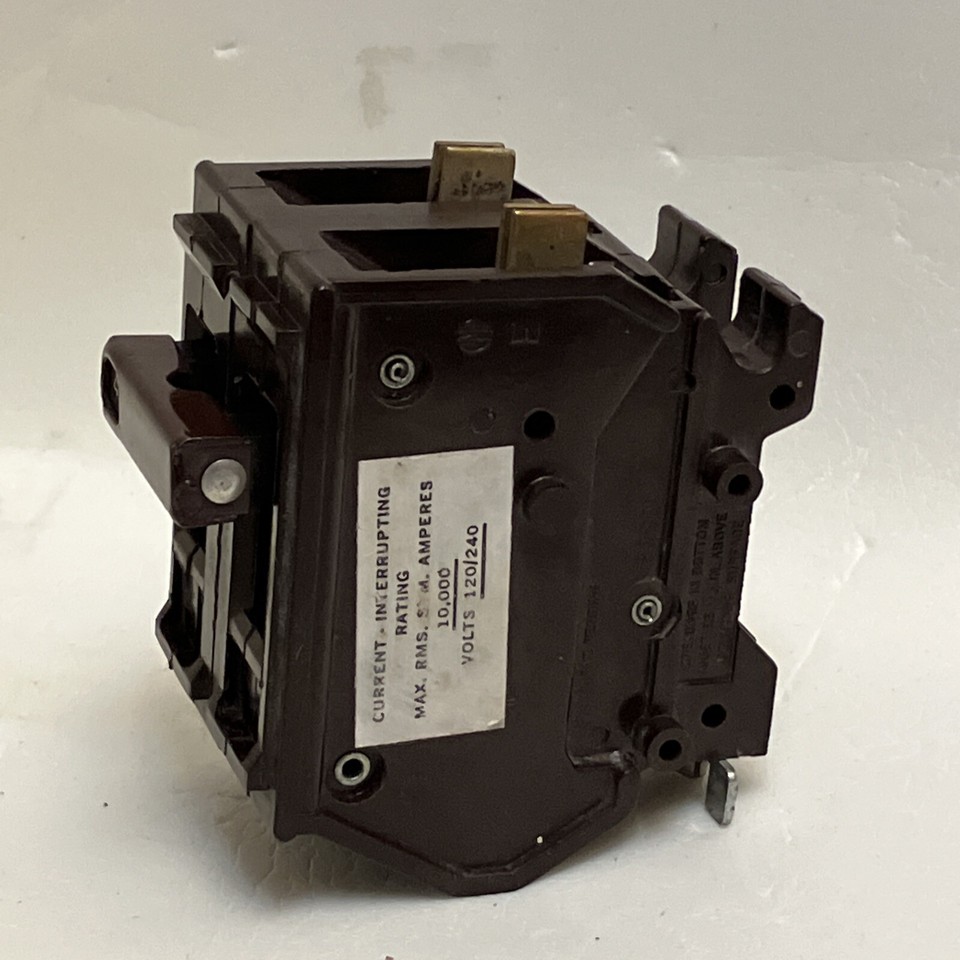 Wadsworth A240NI 40 Amp 2 Pole 2P Type A METAL FOOT Circuit Breaker ...