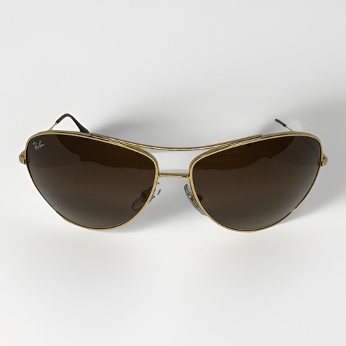 Ray-Ban RB3293 001/13 Sunglasses Gold FRAMES Brown Lens 63-13-125 ...