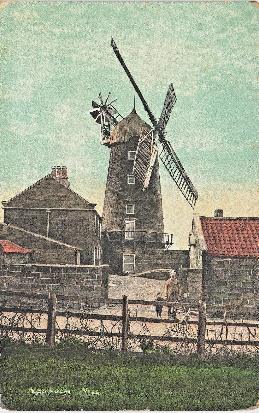 Newholm near Ruswarp. Windmill by T. Watson, Lythe. | eBay UK