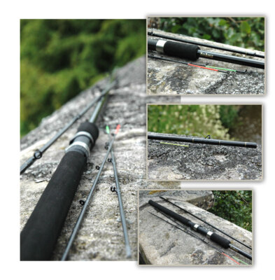 CLEARANCE 10' FEEDER MATCH CARP LEGER QUIVER RODS WITH 3 TIPS SPECIAL ...