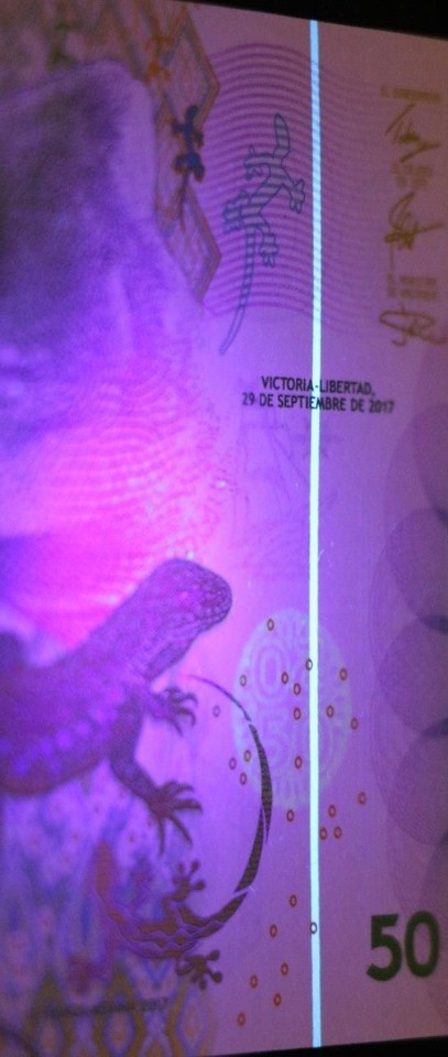 Kamberra, 50 Numismas, 2017, New Redesigned Basic Series, UNC - Lizard ...
