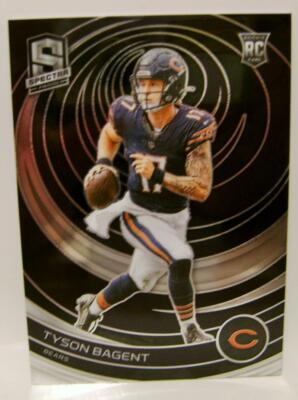 TYSON BAGENT RC #164 BASE CARD SPECTRA PANINI FOOTBALL 2023 | eBay