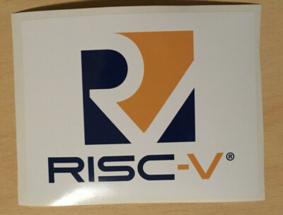 RISC-V logo sticker 12x9 cm laptop server workstatio desktop | eBay