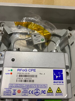 Arris/Aurora CP8016U-02-00 RFoG SDU Optical Network Unit | eBay
