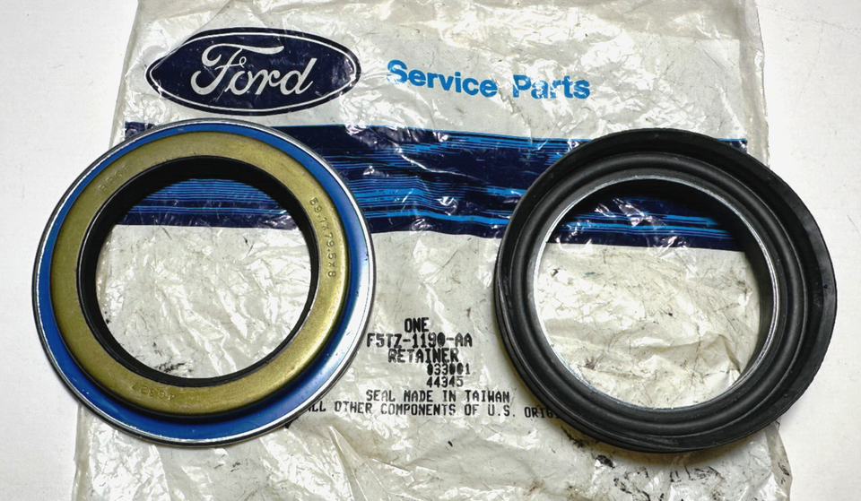 Genuine Ford Wheel Bearing Grease Seal Kit Front NOS F5TZ-1190-AA | eBay