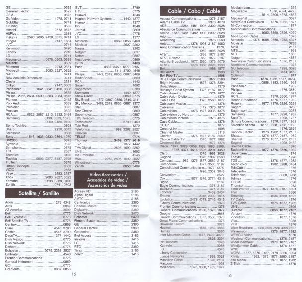 RCA RCR503BE: 3-Device Universal Remote, Long Range IR, Replacement ...