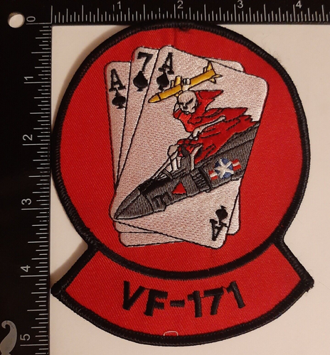 USN US Navy VF-171 Aces Fighter Squadron Patch | eBay