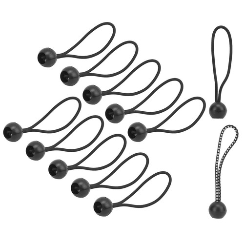 10pcs Tent Clip Fixed Ball Clip Ball Bungee Cords With Elastic String ...