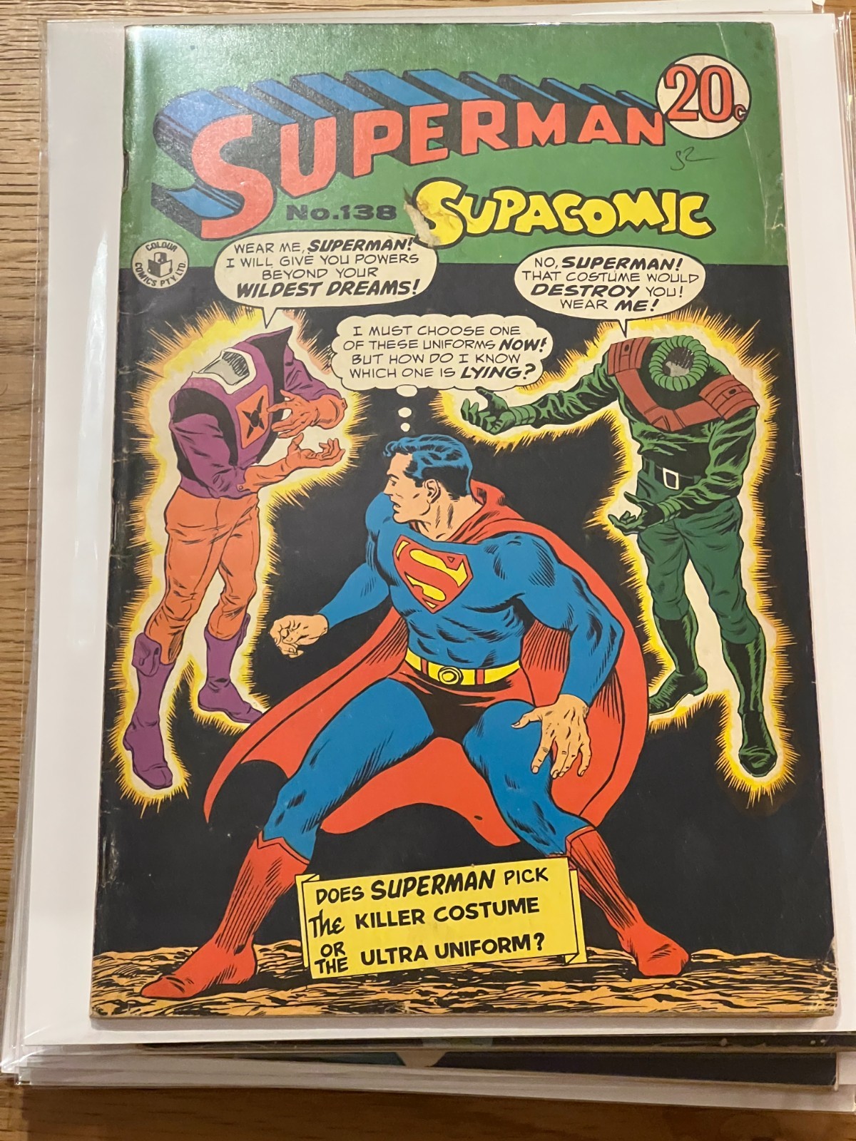 Superman Supacomic #138 Australian Colour Comics PTY Ltd | eBay