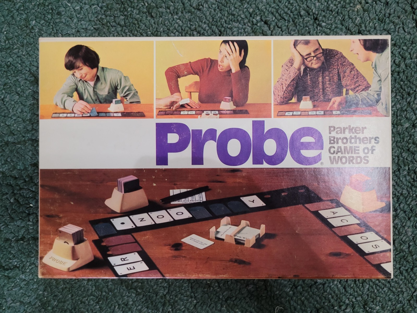 Parker Brothers Probe Game 1974 Vintage Board Game of Words 100% ...