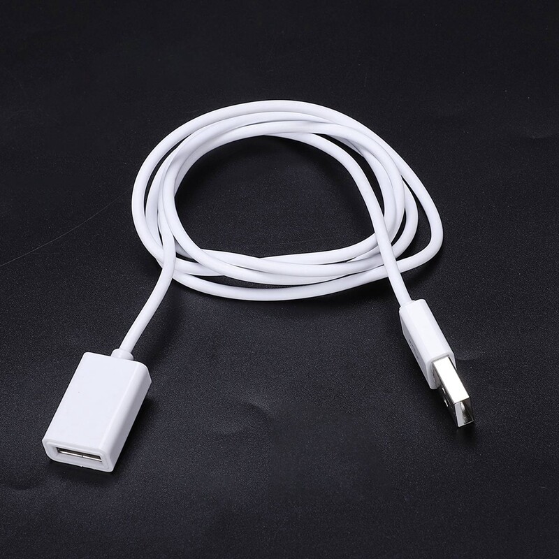 1M-3ft 1M USB 2.0 A MALE to A FEMALE Extension Cable Cord Extender For ...