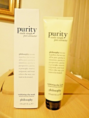 Philosophy Purity Made Simple Pore Extractor Exfoliating Clay Mask ...