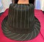 Quicksilver Black PinStriped All Occasion Fedora Hat W/ Black Stylish ...