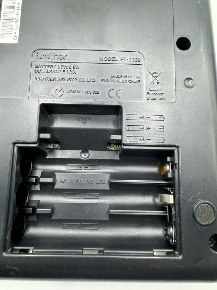 Brother P-Touch Label Maker - PT-2030 - Great Condition. Works ...