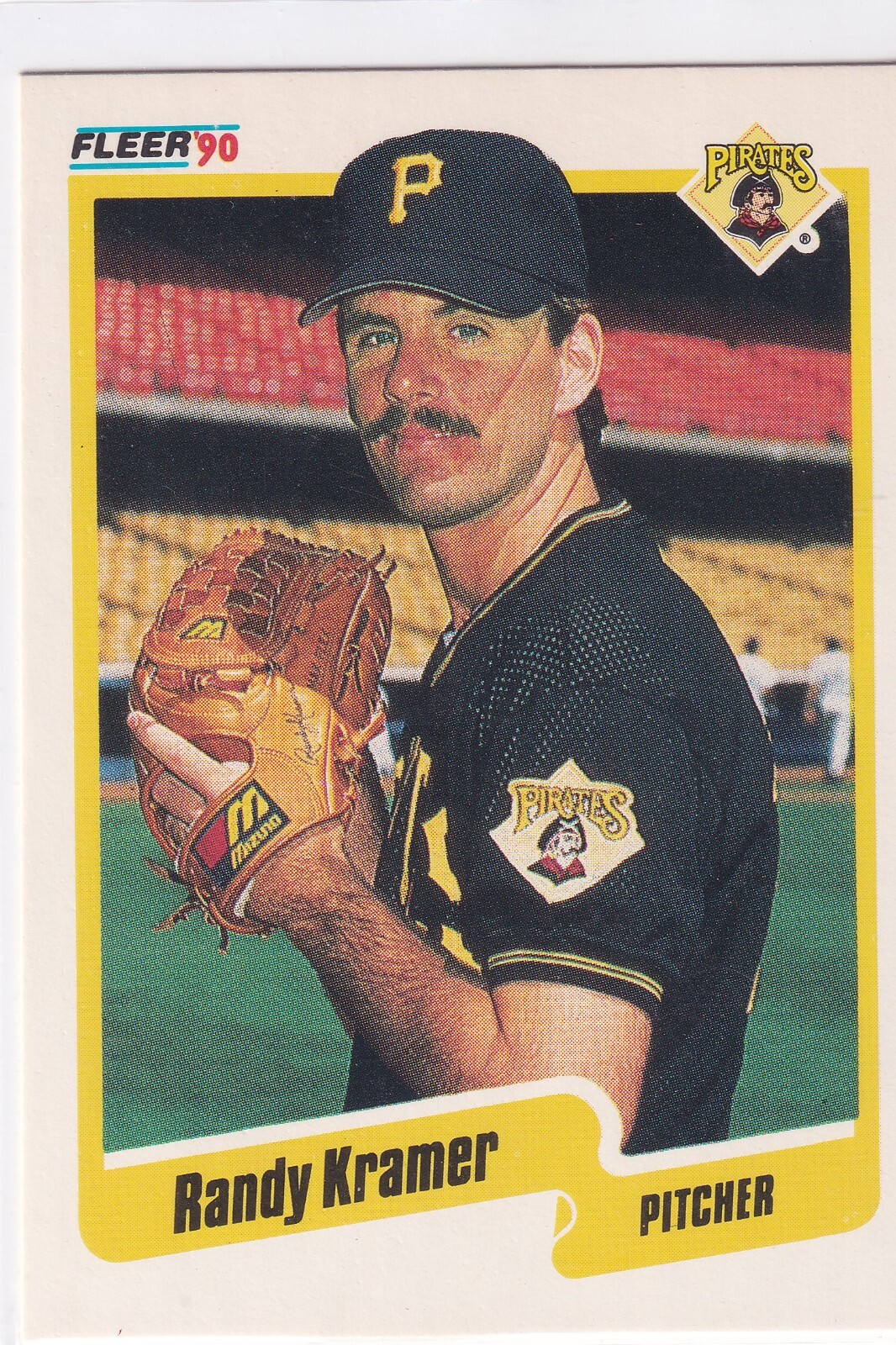 1990 Fleer #471 Randy Kramer MLB Pittsburgh Pirates + (Yes 3 Free ...