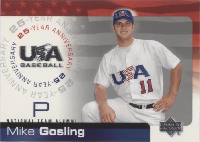 2004 Upper Deck USA Baseball 25-Year Anniversary - Mike Gosling #USA-71 for sale online | eBay