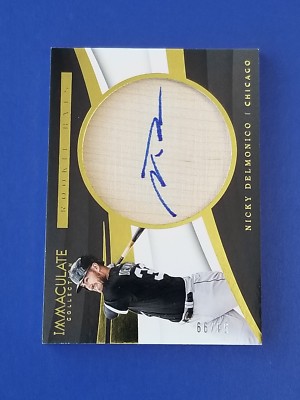 Nicky Delmonico - 2018 Immaculate Collection Rookie Bats Autograph #54/ ...