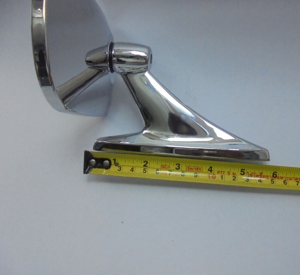 PLYMOUTH DUSTER 340 BULLET 1970-1976 Chrome Square Fender/Door Side ...