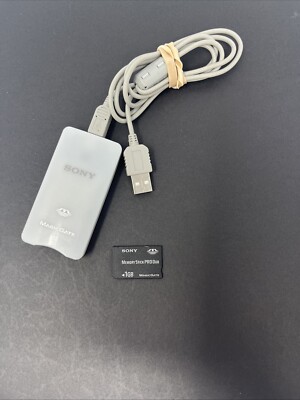 Sony MagicGate Pro MSAC-US30 Memory Stick USB Reader Writer w/ USB ...