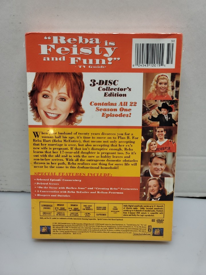Reba-TV COMEDY SHOW (Complete First Season) (DVD 2004 3 Set) NEW ...