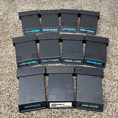1982 Atari 2600 M Network Game Lot Of 11 Tested Atari Game Lot Arcade ...