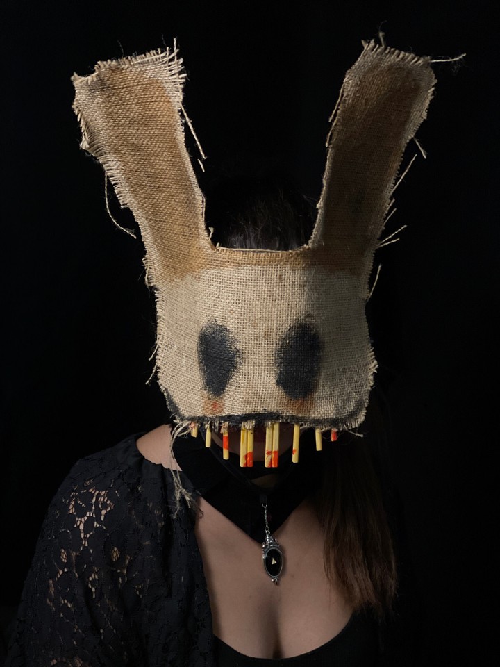 Creepy Scary Rabbit Masks, Custom Handmade Folk Horror Props, Halloween ...