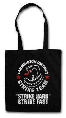 STRIKE TEAM SHIELD Hipster Shopping Cotton Bag - The Farmington PD ...