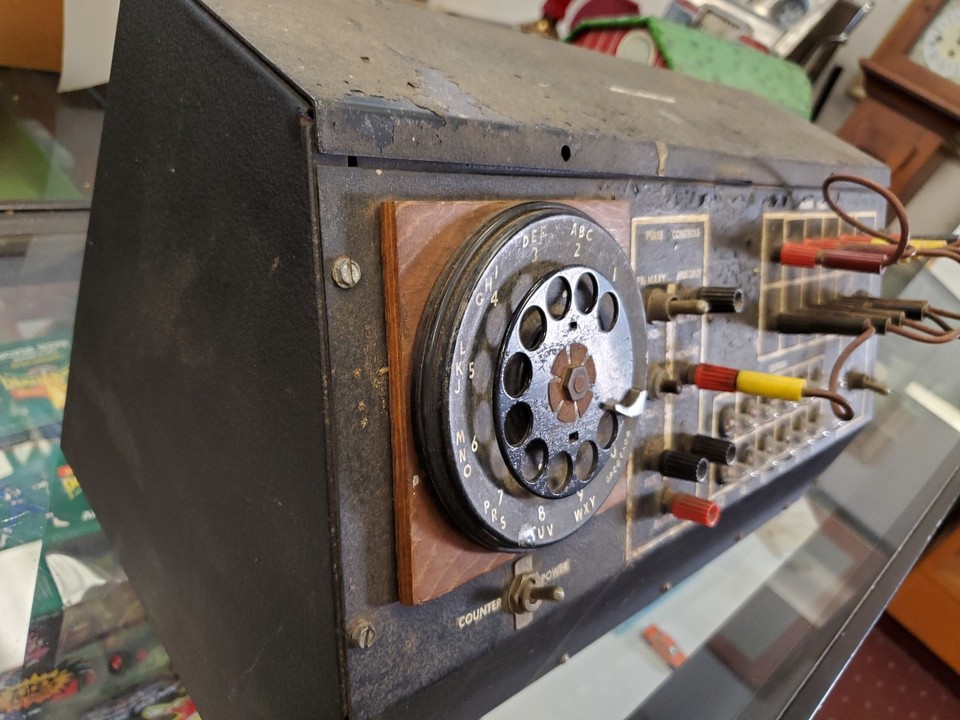 Vintage Electronics Switchboard Telephone Rotary 1940's? Buss Phone ...