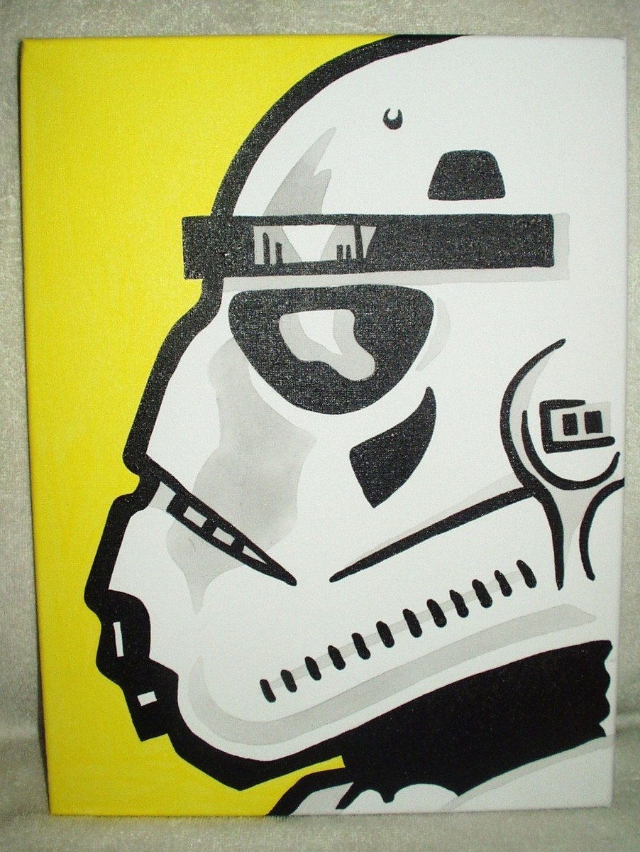 Star Wars Sturmtruppler Pop Art Stormtrooper Pop Art Etsy