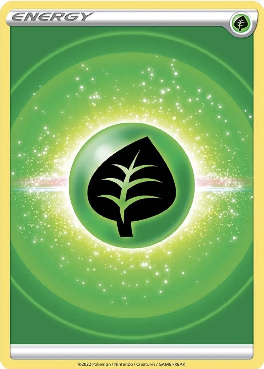 Pokemon Card LEAF ENERGY - 2022 (PACK OF 3) | eBay