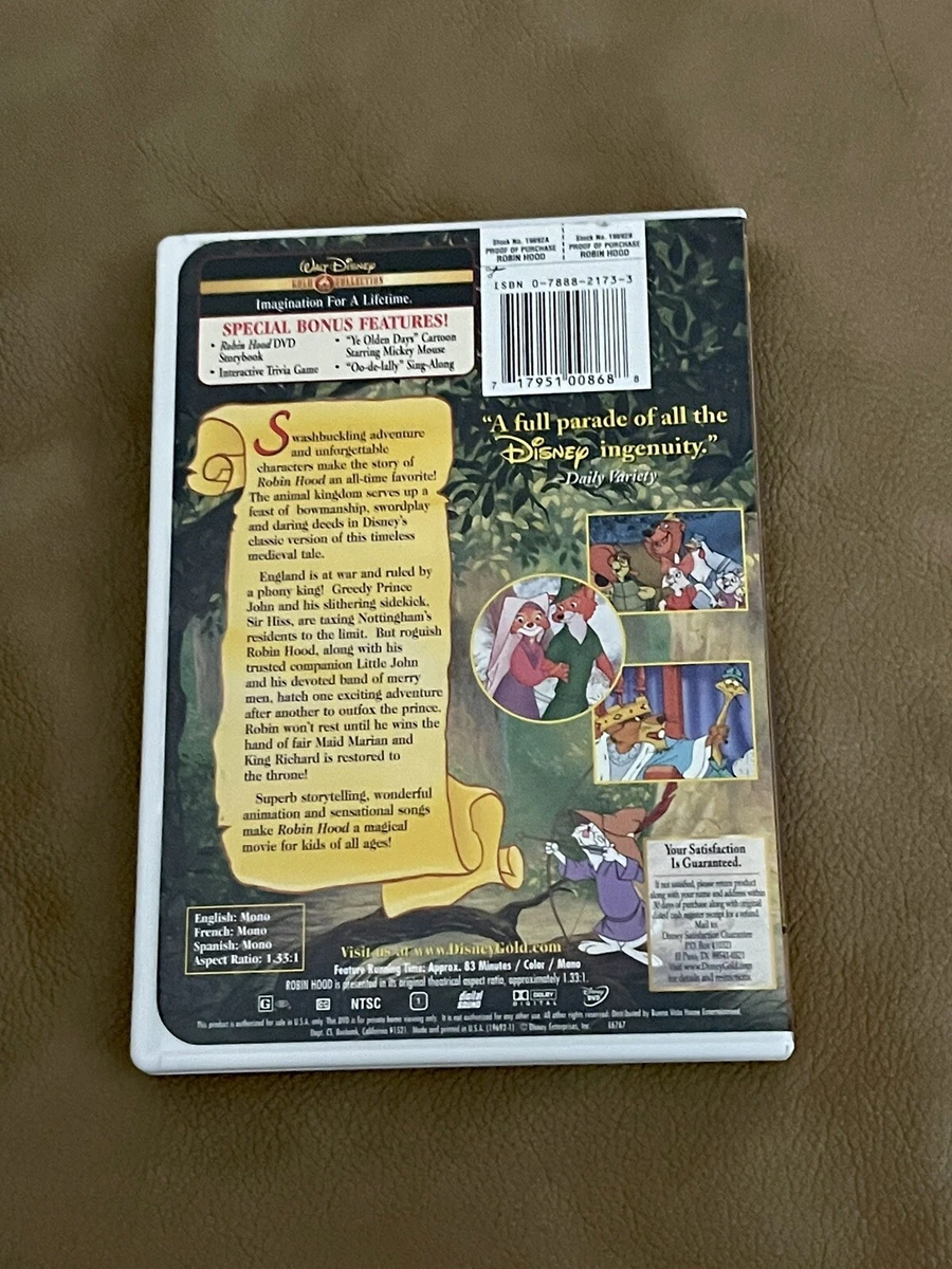 Robin Hood Dvd 2000