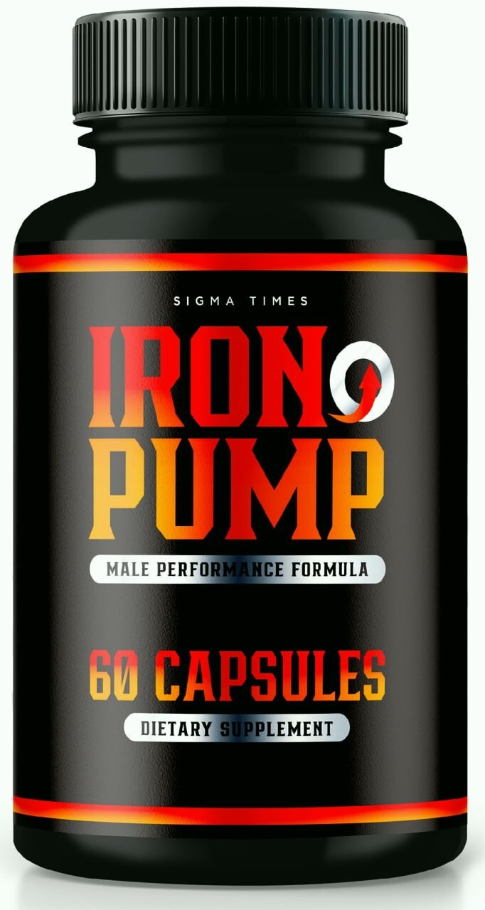 Iron Pump Male Health Pills to Boost Blood Flow and Muscle Functions ...