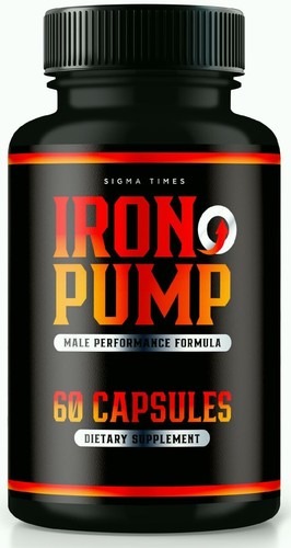 Iron Pump Male Health Pills to Boost Blood Flow and Muscle Functions ...