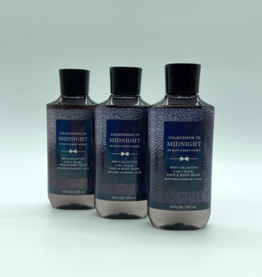 Bath & Body Works 3-in-1 Hair, Face & Body Wash COUNTDOWN TO MIDNIGHT ...