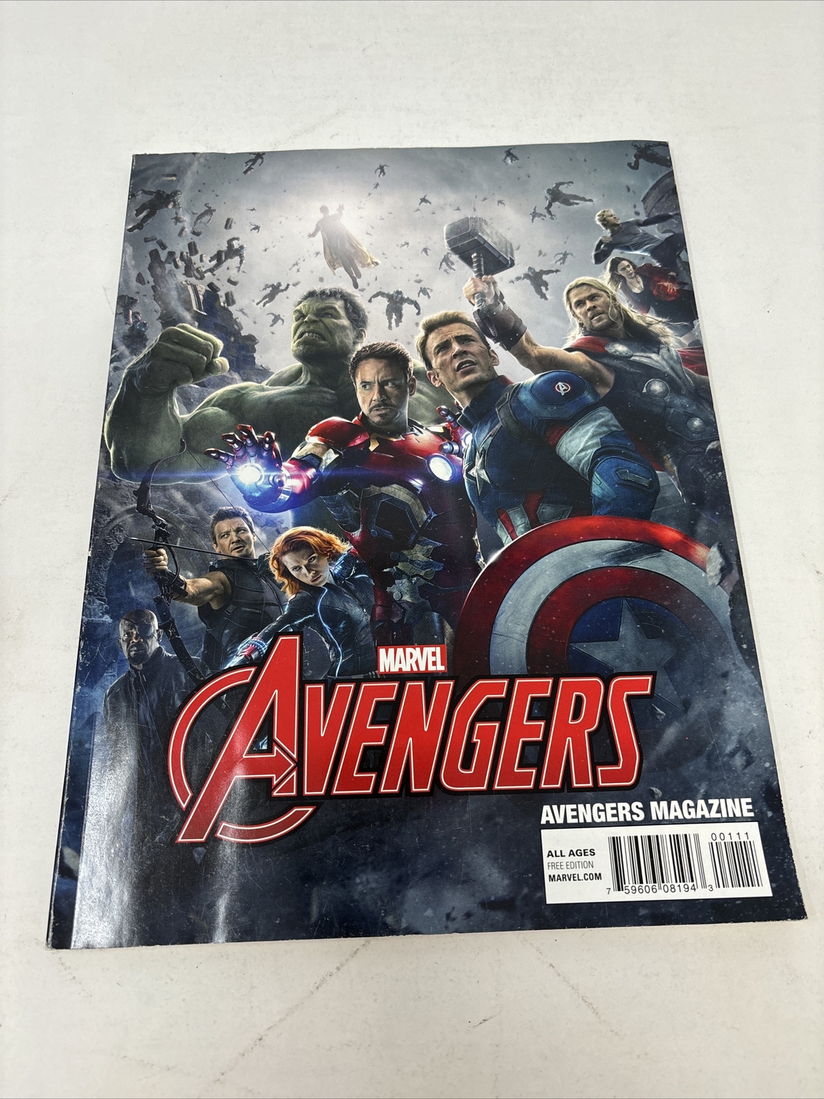 Marvel Comics Marvel Magazine Avengers Magazine #1 | eBay