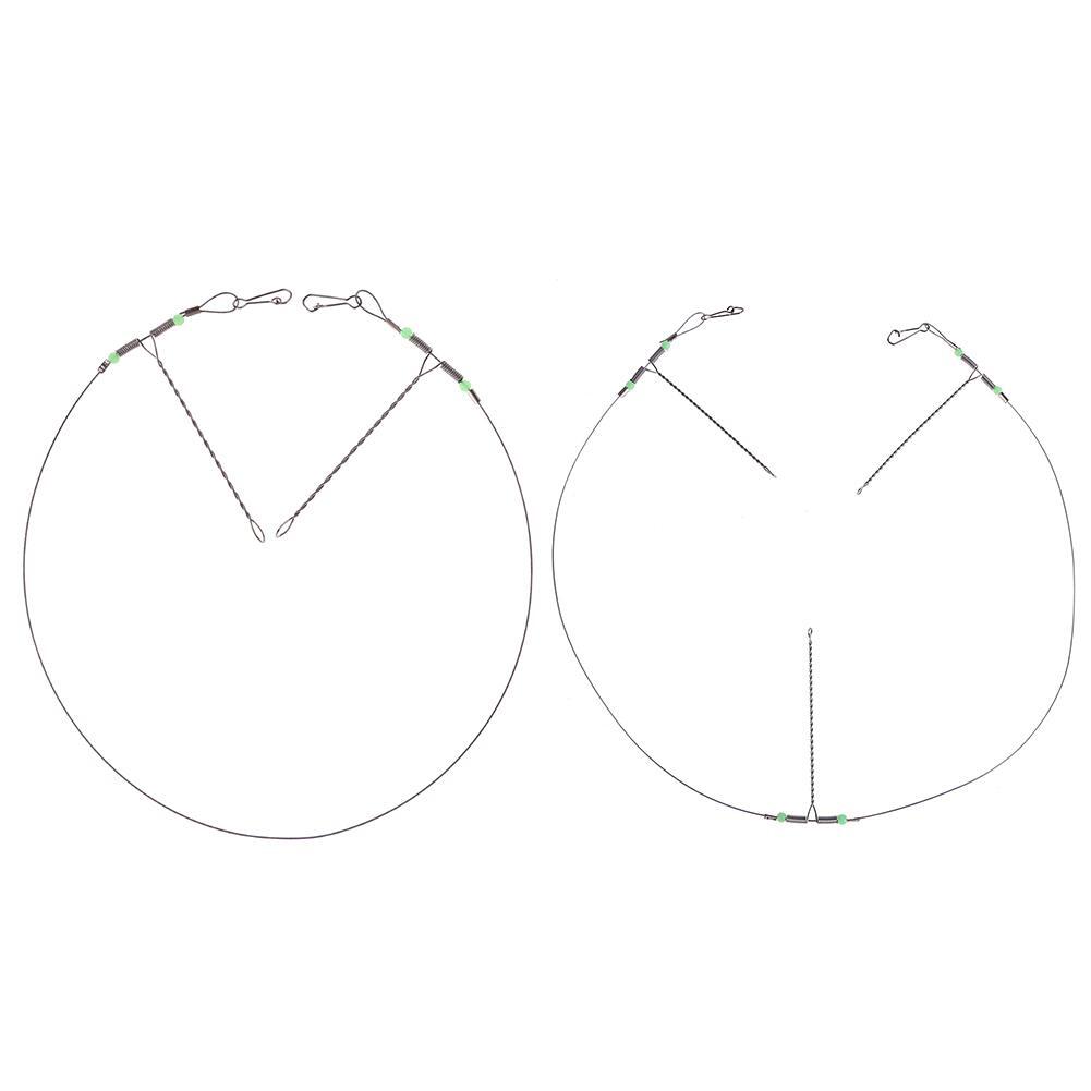 Stainless Steel Fishing Rigs Line Swivel Hooks Balance Bracket (Type 2 ...