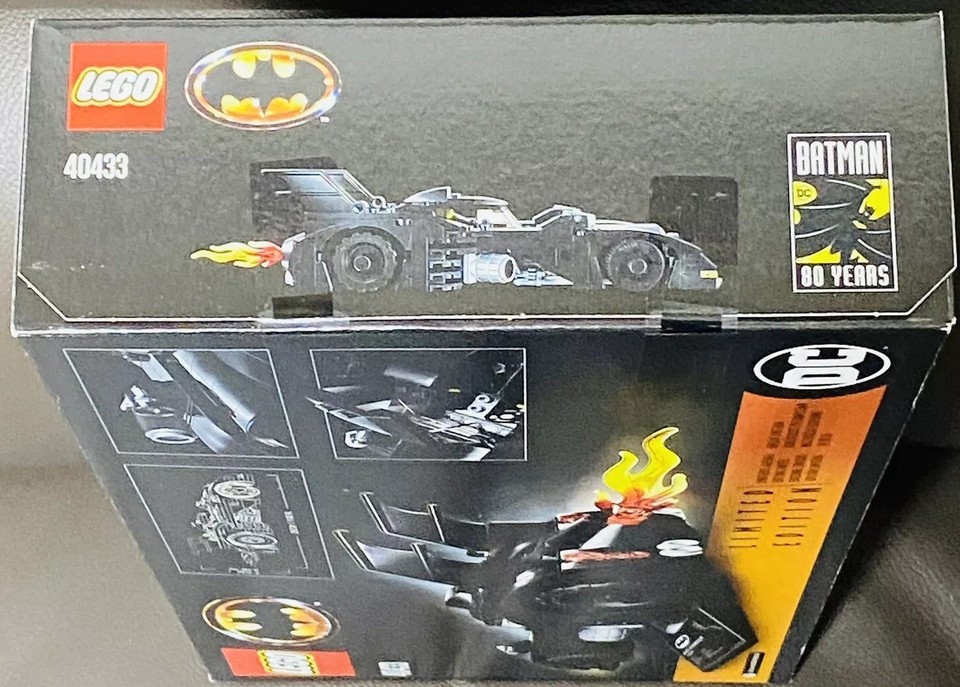 LEGO 40433 1989 Batmobile Limited Edition New Sealed Retired Express F ...