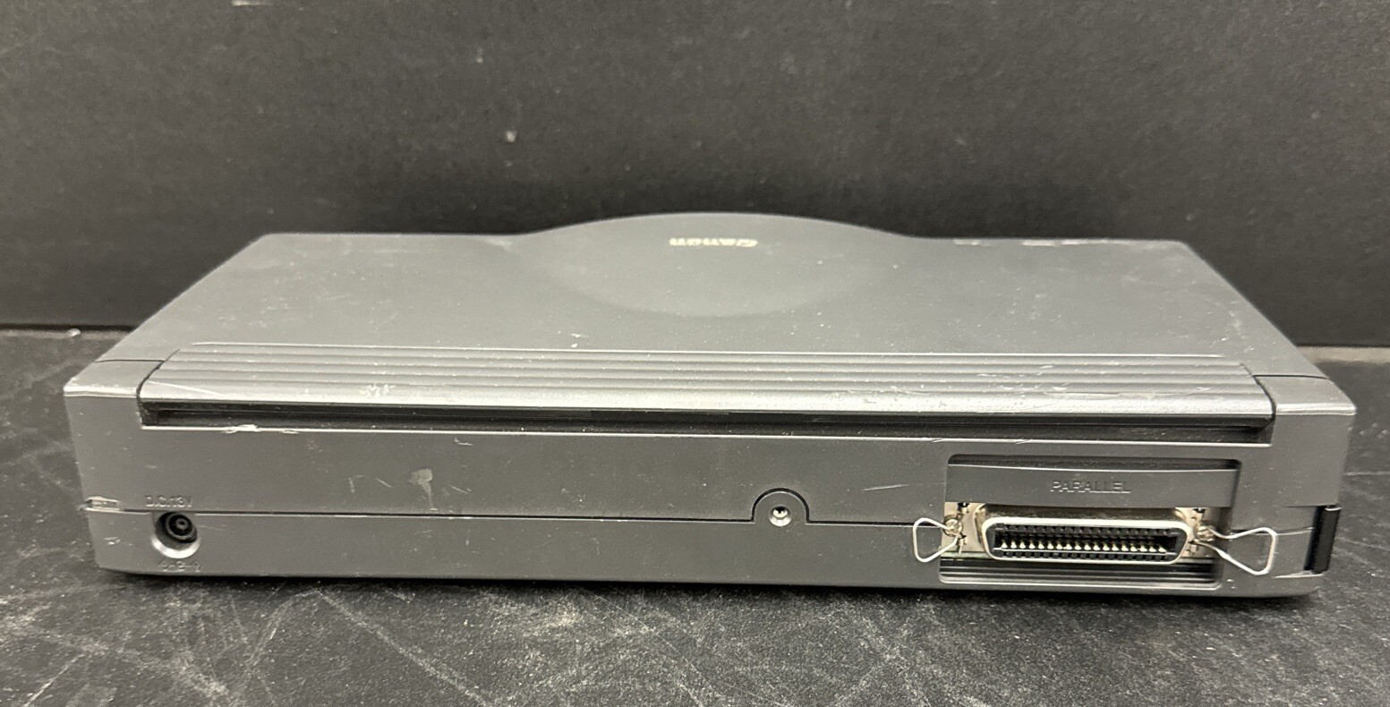 Canon Bjc-80 K10156 Color Bubble Jet Portable Printer 13v for sale ...