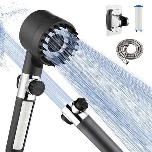 Drivse iondrops Filtered Shower Head with Handheld,High Pressure ...