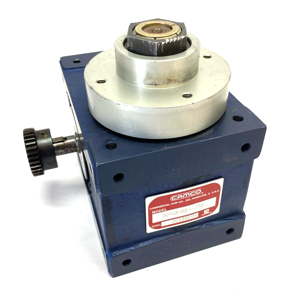 Camco 50RGS4H14-270 Roller Gear Box Rotary Indexer Drive 4-Stop 270 ...