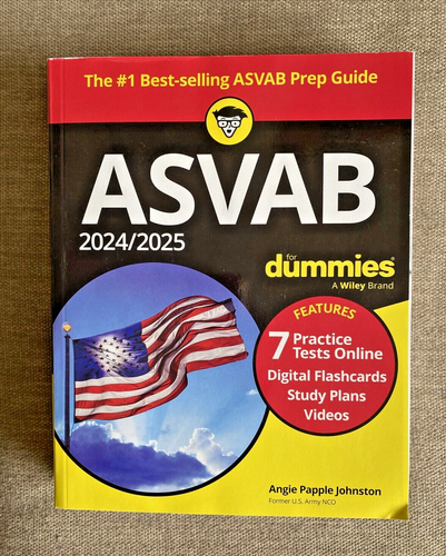 2024/2025 Asvab for Dummies : +7 Practice Tests, Flashcards, & Videos ...