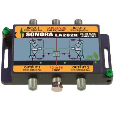 Sonora Design LA282R Dual Trunk Powered Amplifier | eBay